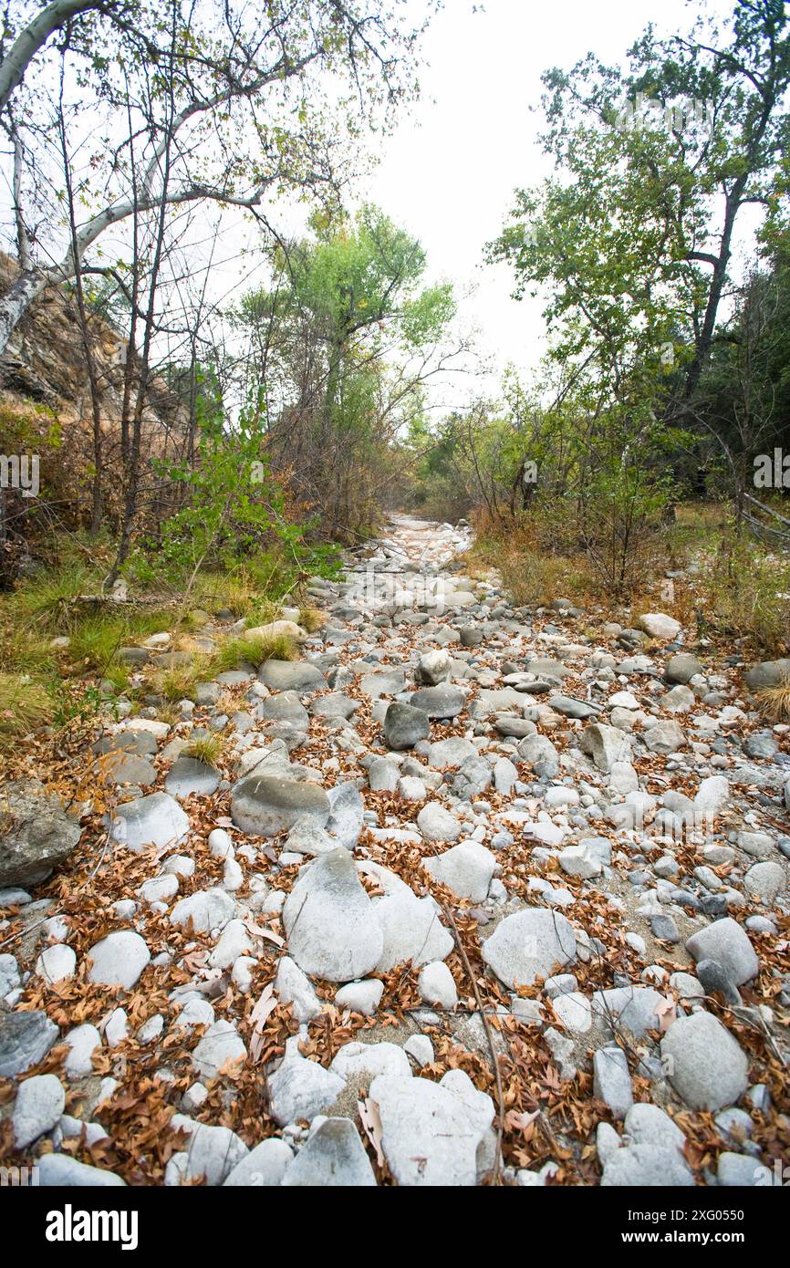 Dry riverbed in Vaucluse, France Stock Photo - Alamy
