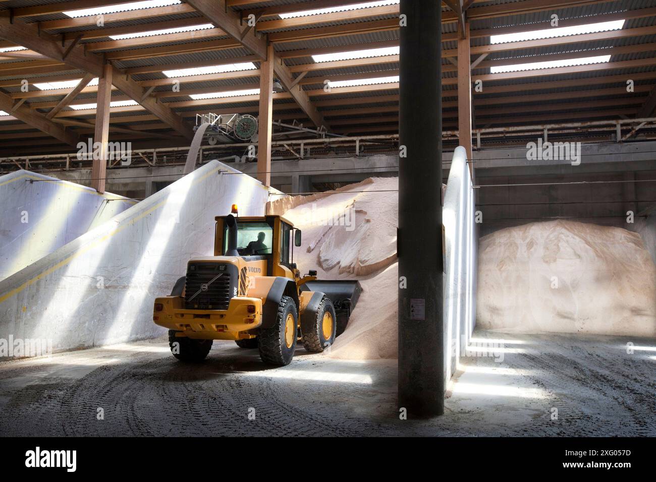 Storage and bagging of solid granular fertilizers, in big bags ...