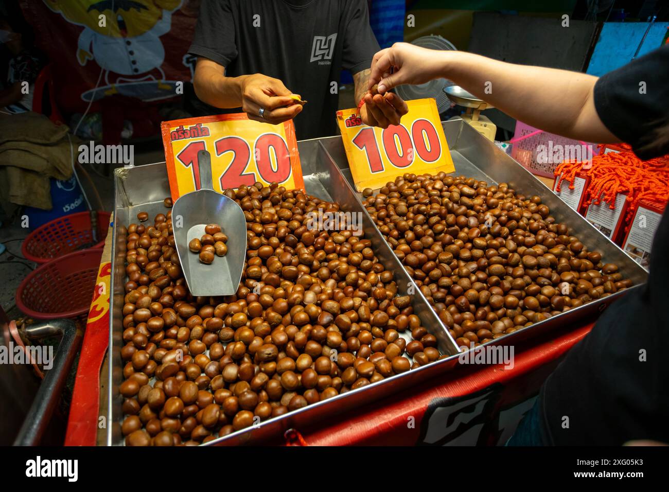 A stock photo of chestnuts typically features a close-up view of these ...