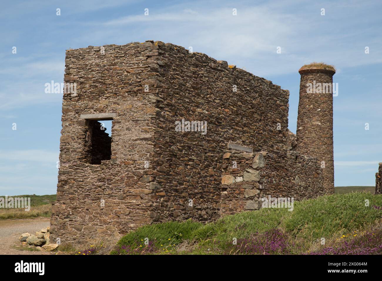 Wheal Coates Tin Mine Stock Photo - Alamy