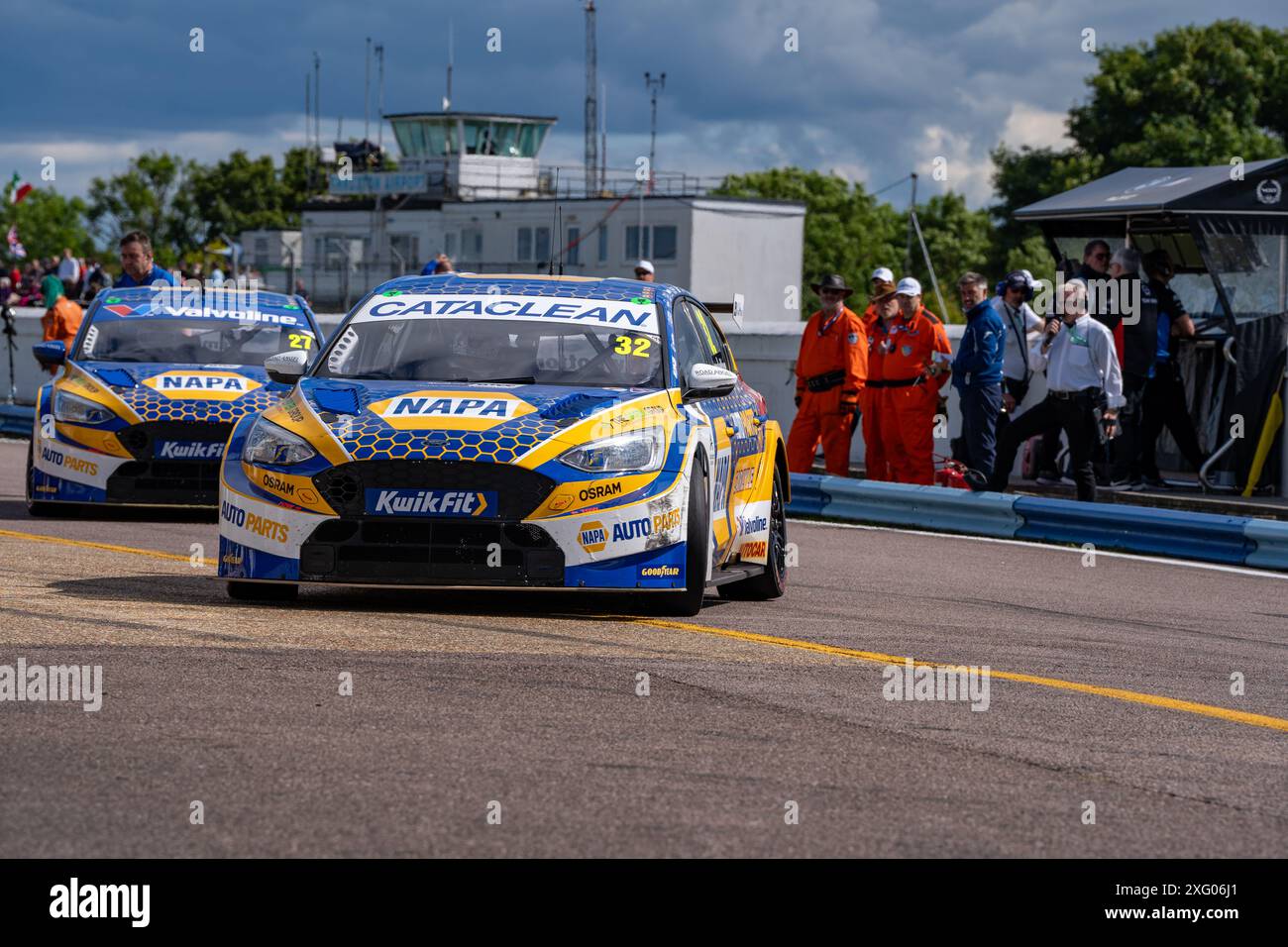 Andover, Hampshire - June 8th 2024: British Touring Car Championship ...
