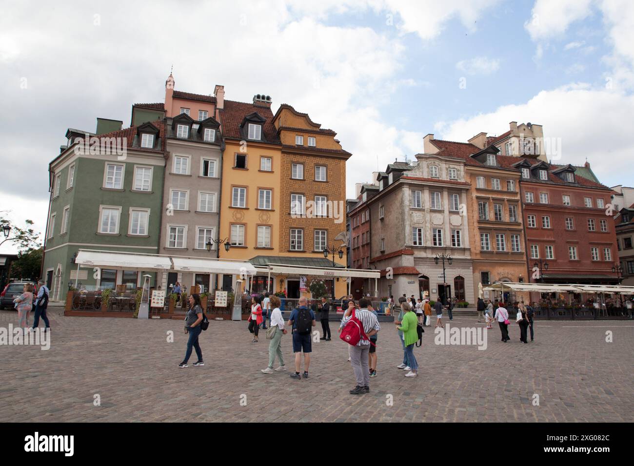 Warsaw's Old Town Market Place - Rynek Starego Miasta Stock Photo - Alamy