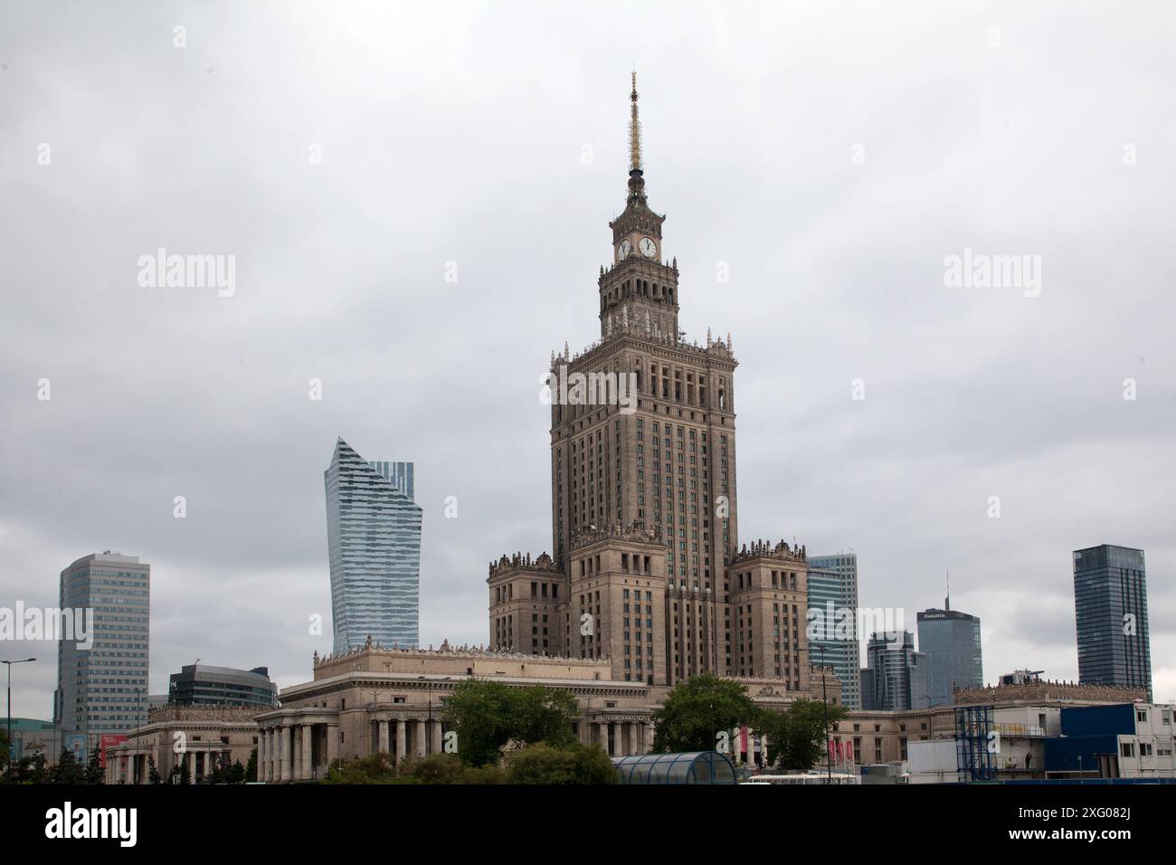 Palace of Culture and Science - Pałac Kultury i Nauki - PKiN, Warsaw ...