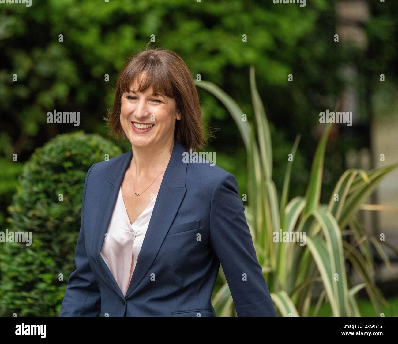 London, UK. Members of the new Labour cabinet in Downing Street London ...