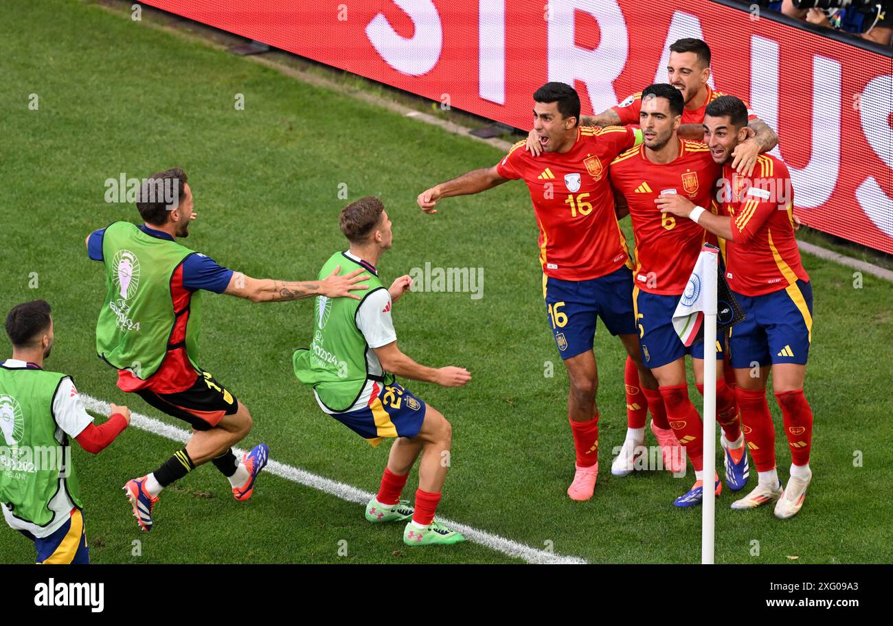 Stuttgart, Germany. 05th July, 2024. Soccer, UEFA Euro 2024, European ...