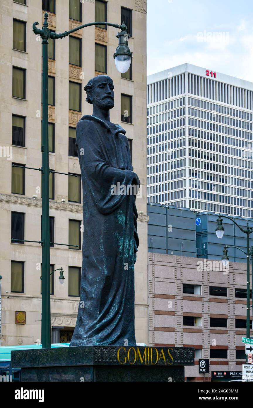 Statue of Gomidas Vartabed, Detroit, Michigan, USA Stock Photo - Alamy