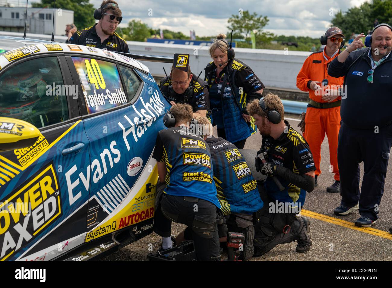 Andover, Hampshire - June 8th 2024: British Touring Car Championship ...