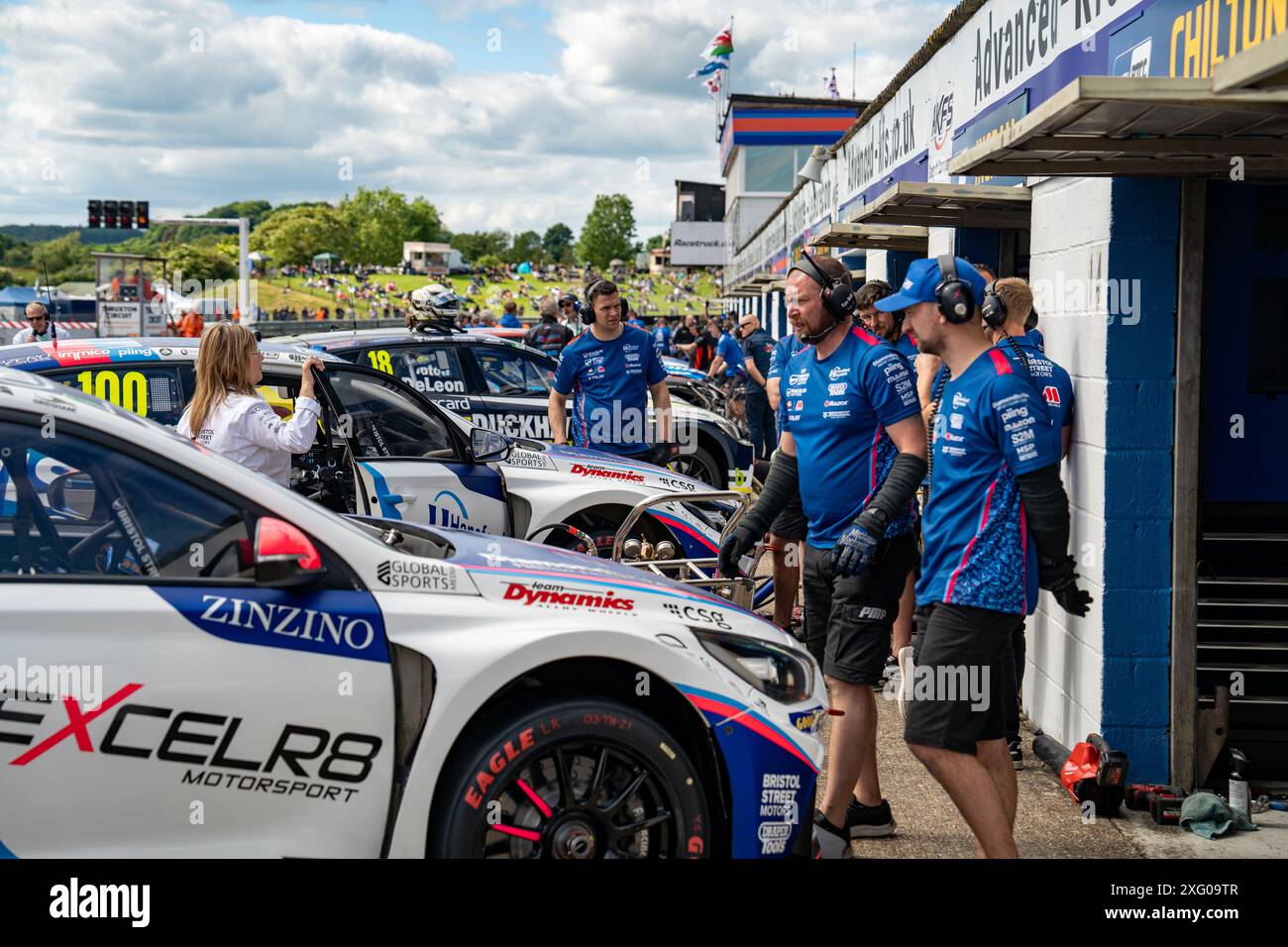 Andover, Hampshire - June 8th 2024: British Touring Car Championship ...