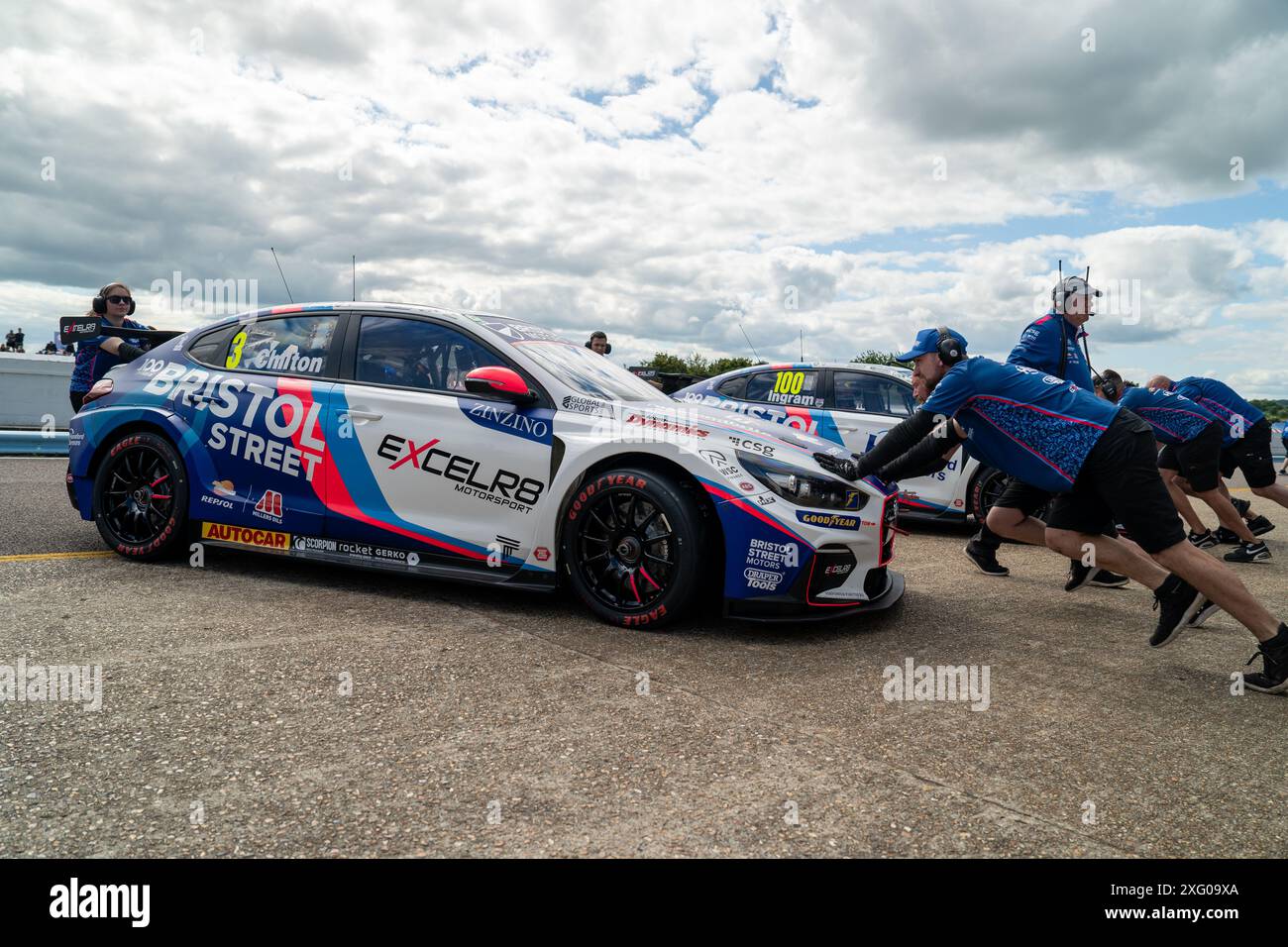 Andover, Hampshire - June 8th 2024: British Touring Car Championship ...