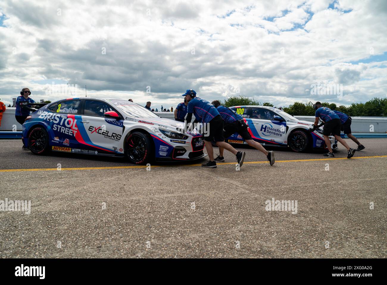 Andover, Hampshire - June 8th 2024: British Touring Car Championship ...