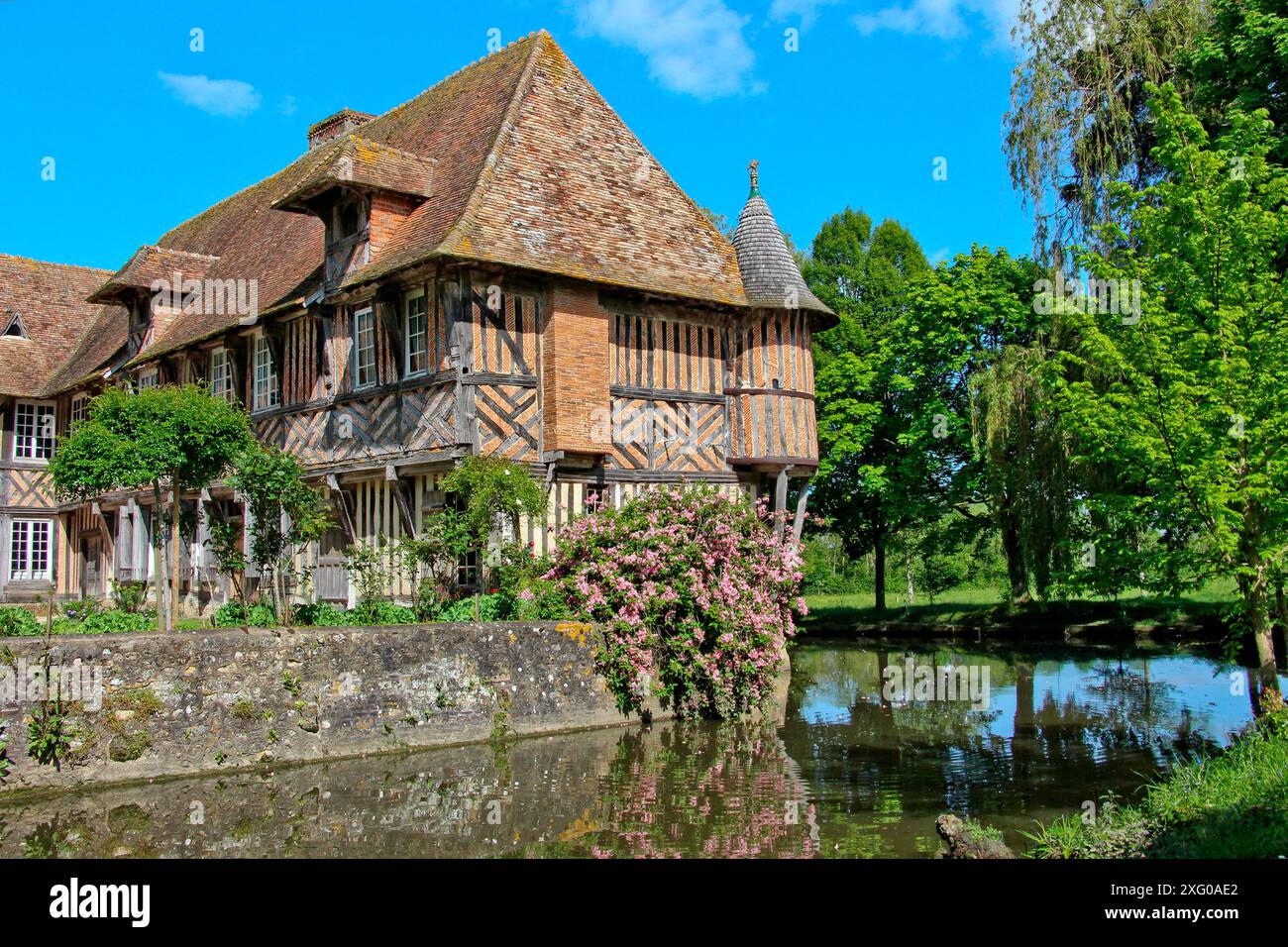 The Norman manor house of Coupesarte dates from XV- XVI and is an ...