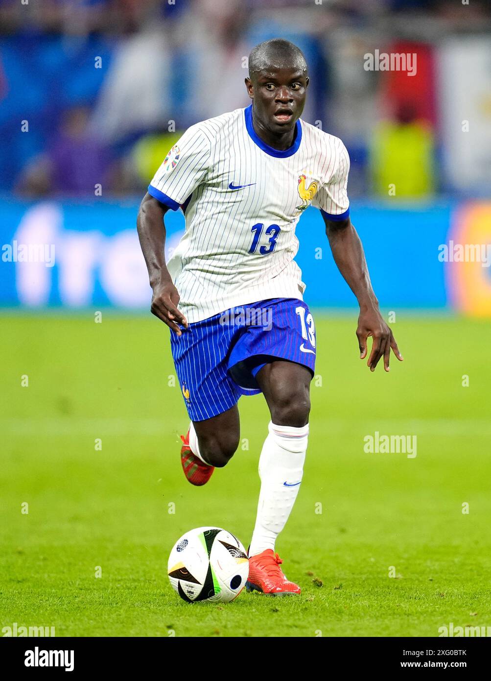 France's Ngolo Kante in action during the UEFA Euro 2024, quarter-final ...