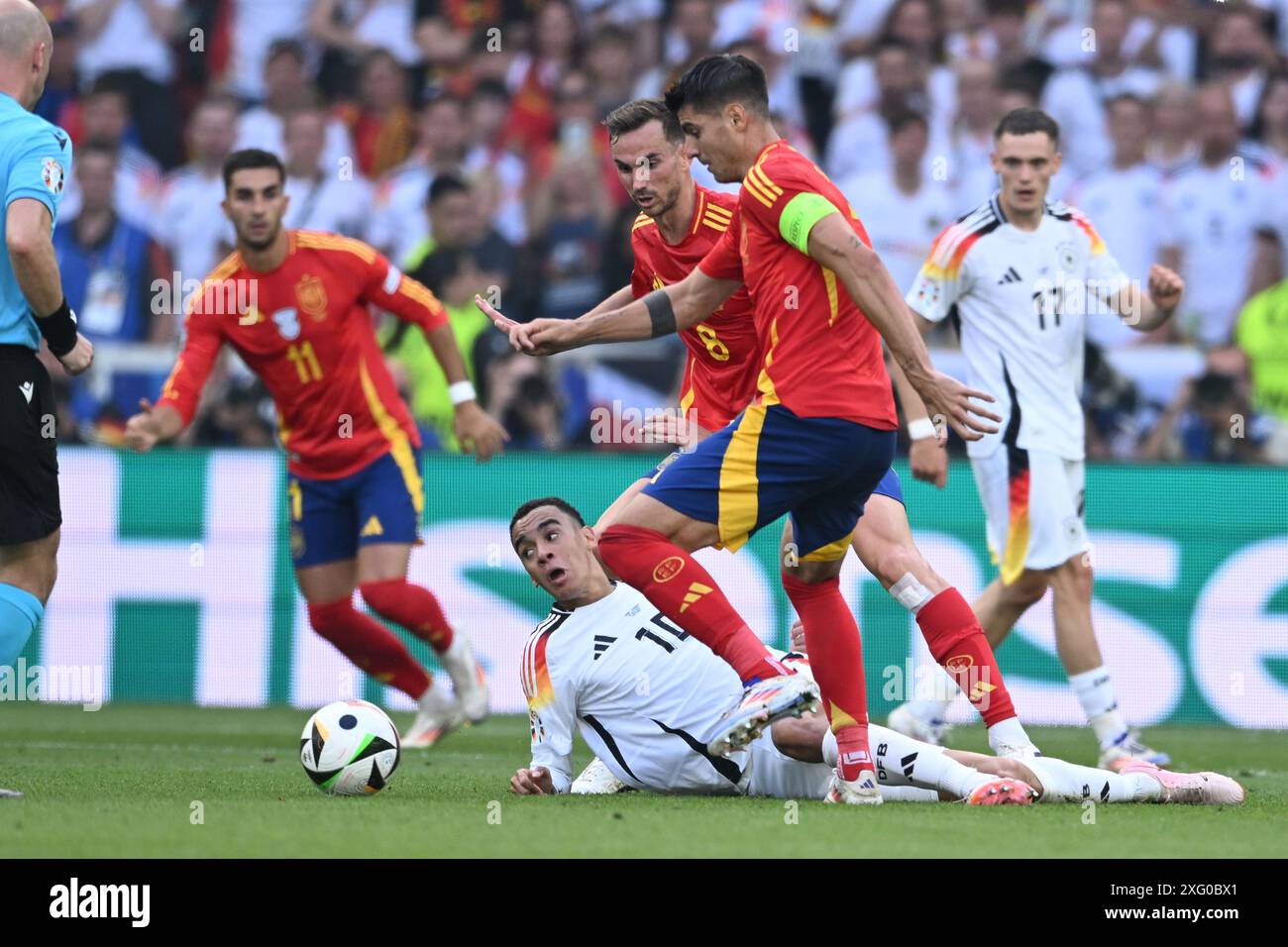 Jamal Musiala (Germany)Fabian Ruiz (Spain)Alvaro Morata (Spain)Rodri ...