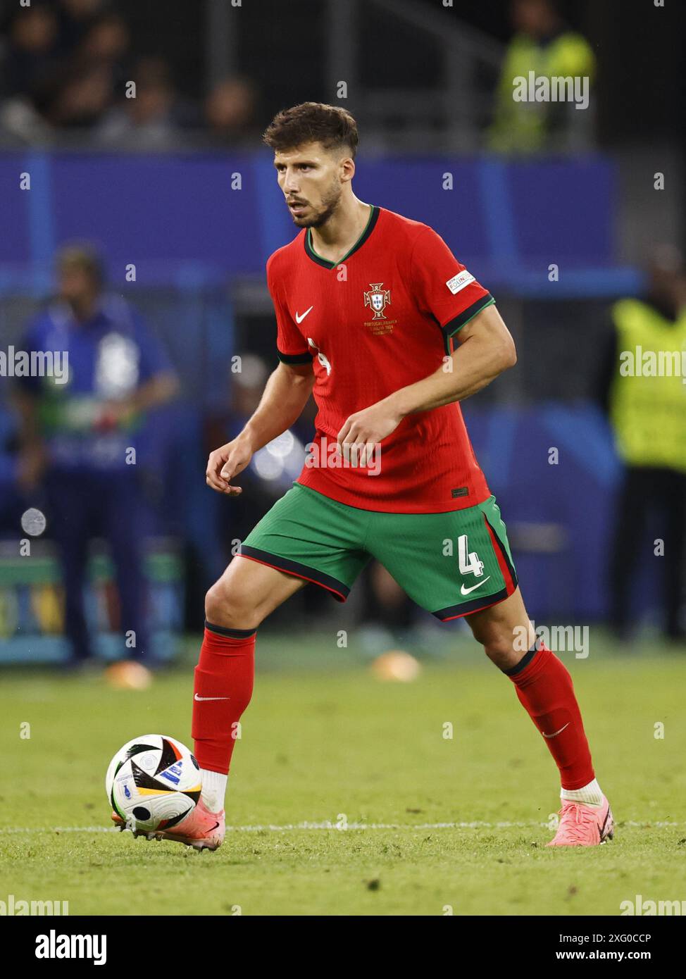HAMBURG - Ruben Dias of Portugal during the UEFA EURO 2024 quarter ...