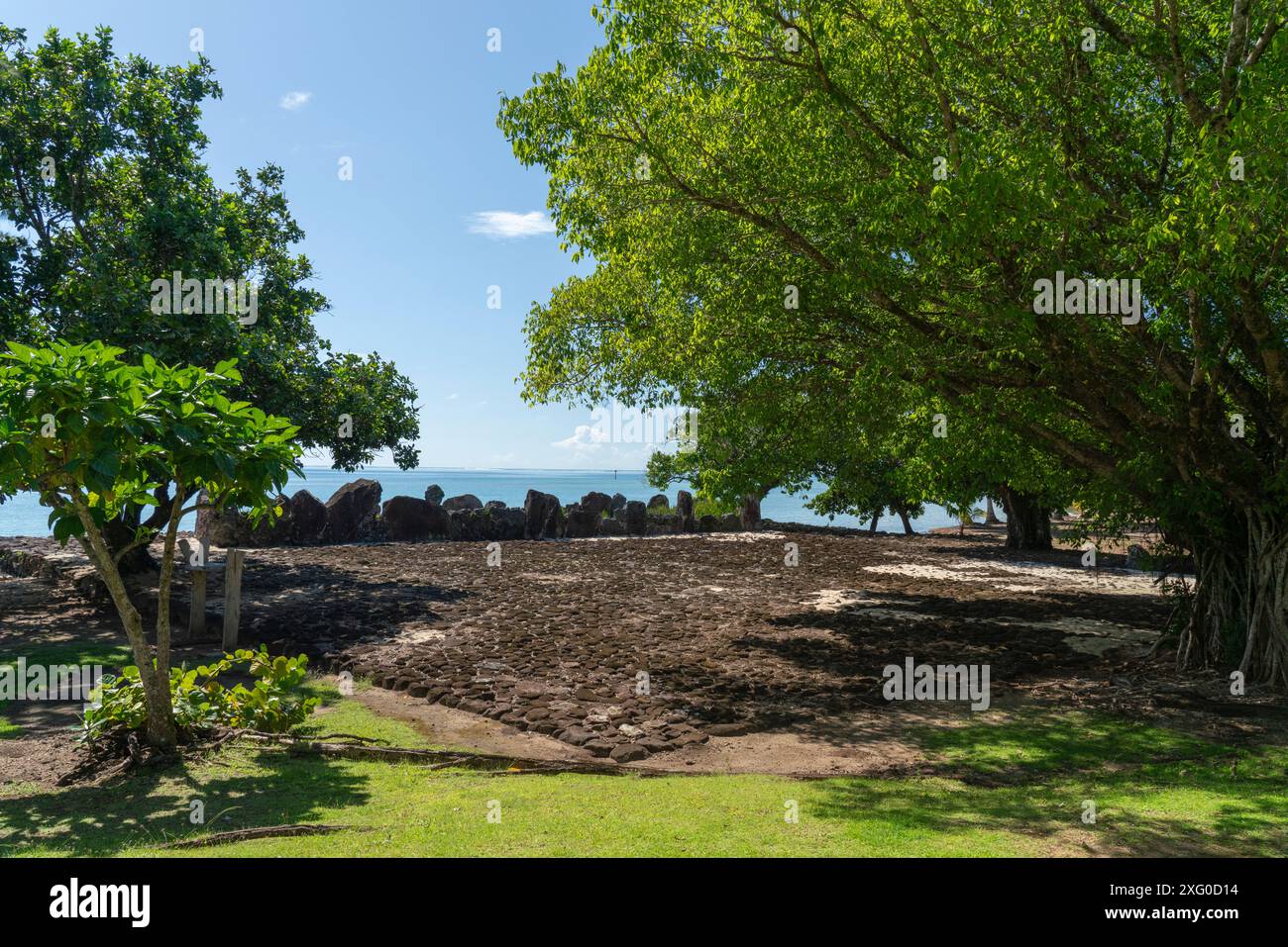 Marae Taputapuatea is a large marae complex at Opoa in Taputapuatea, on ...