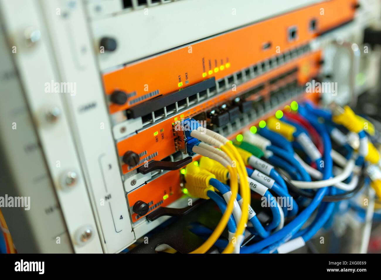 centralized connection to server and router/gateway for users to access ...