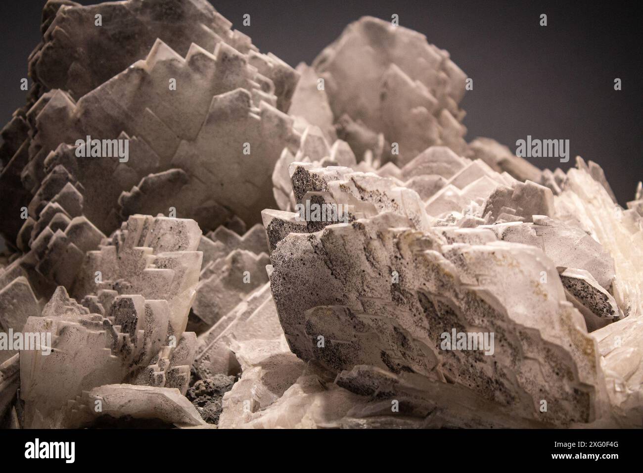 Baryte stone formations in region country. Gemstone texture on the ...