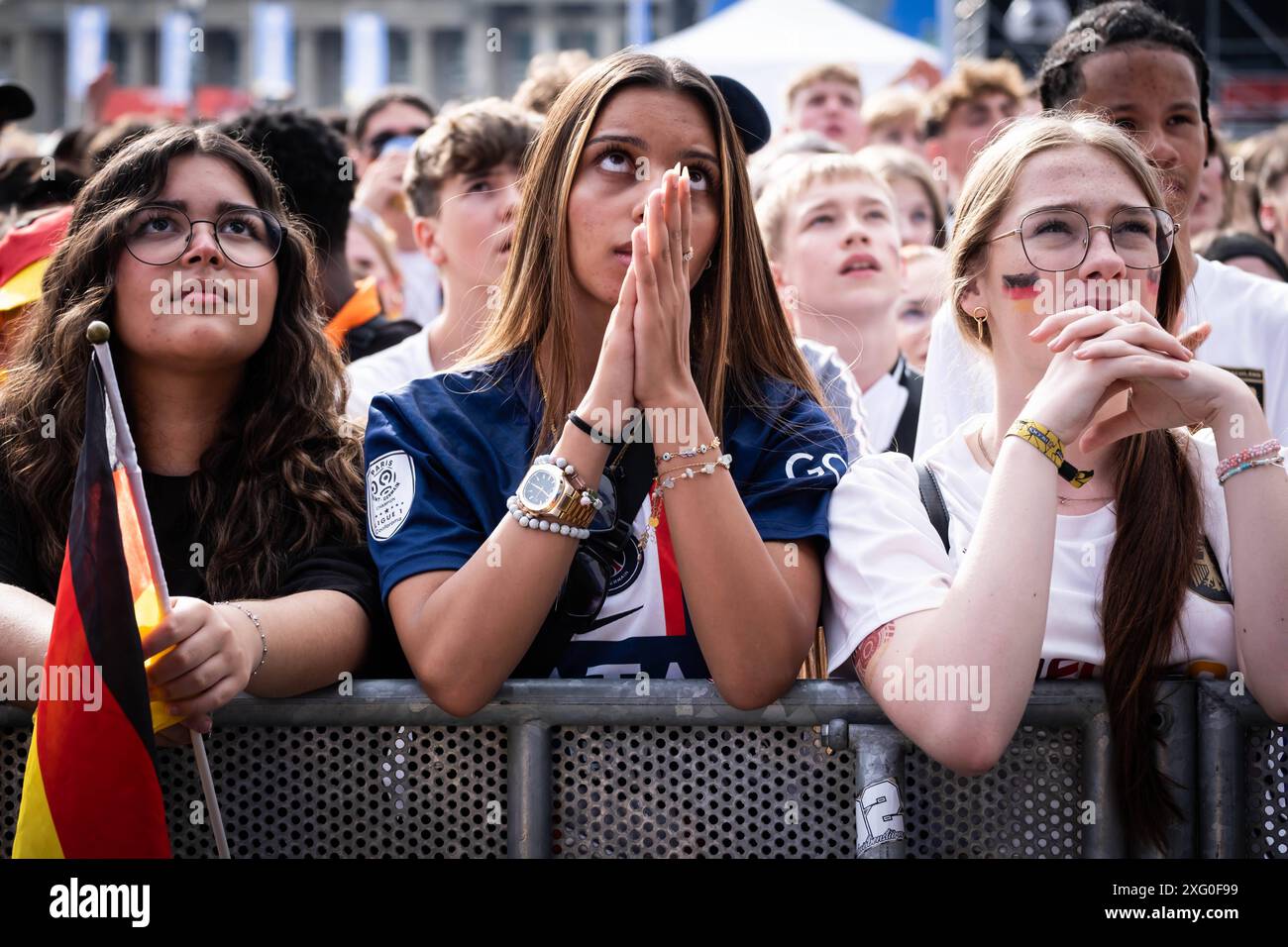 Viertelfinalspiel EM Deutschland-Spanien 20240705 UEFA EURO 2024 Public ...