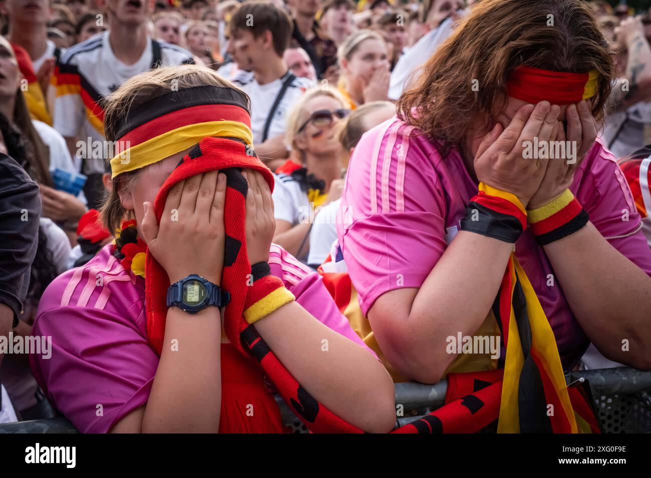 Viertelfinalspiel EM Deutschland-Spanien 20240705 UEFA EURO 2024 Public ...