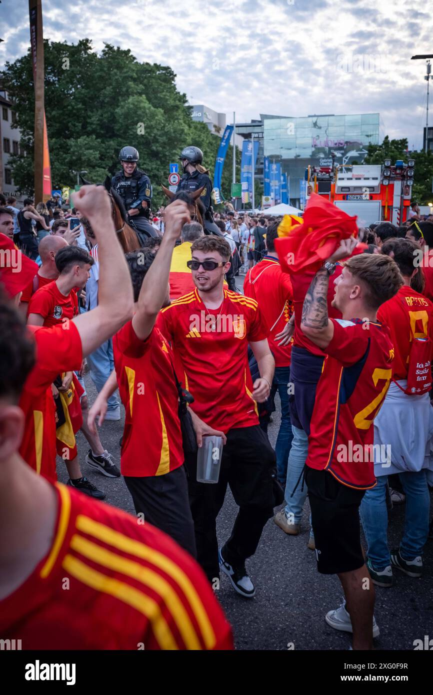 Viertelfinalspiel EM Deutschland-Spanien 20240705 UEFA EURO 2024 Public ...