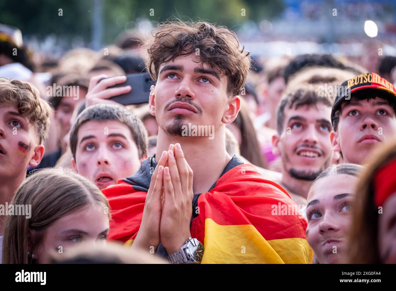Viertelfinalspiel EM Deutschland-Spanien 20240705 UEFA EURO 2024 Public ...