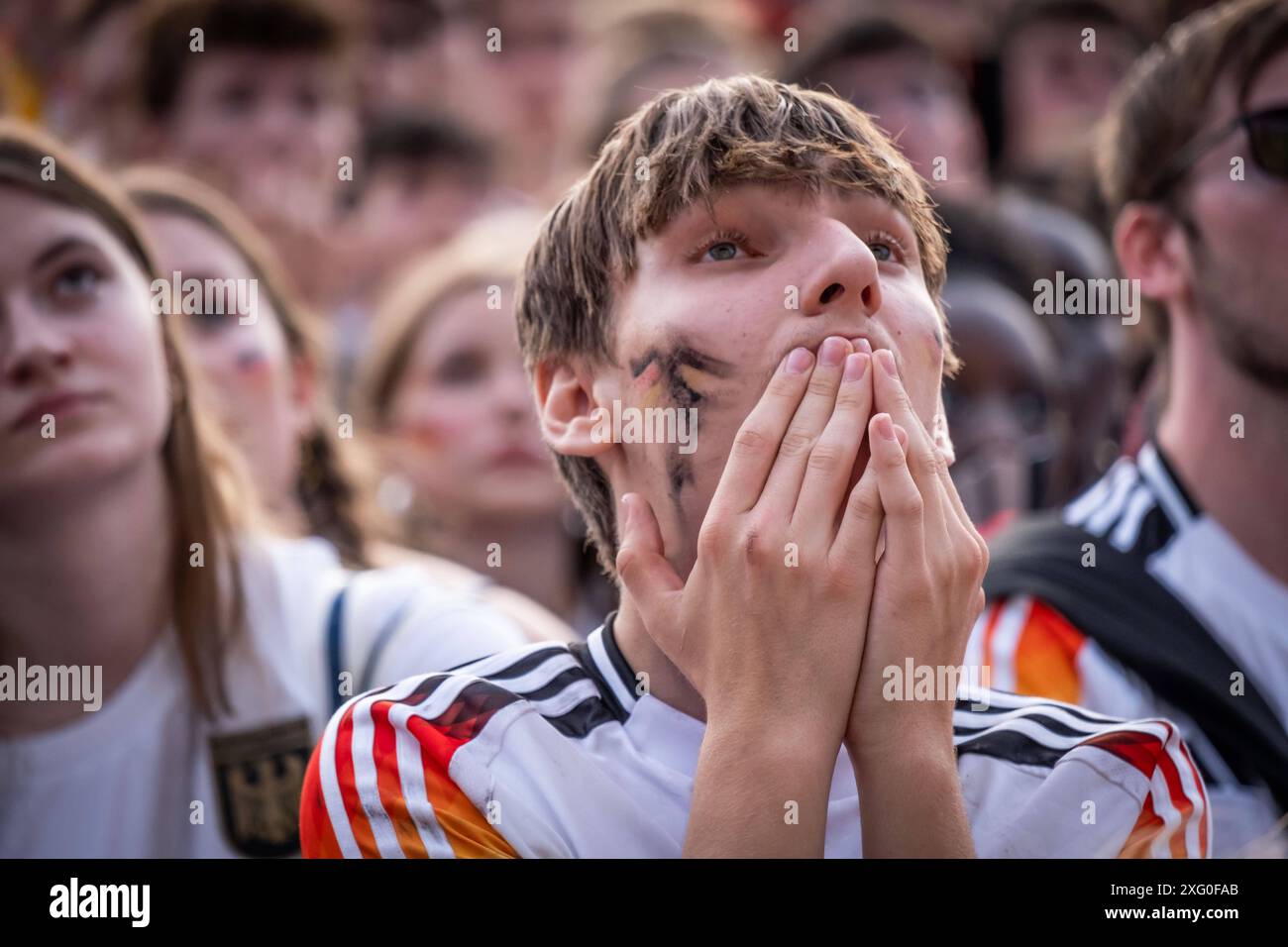 Viertelfinalspiel EM Deutschland-Spanien 20240705 UEFA EURO 2024 Public ...