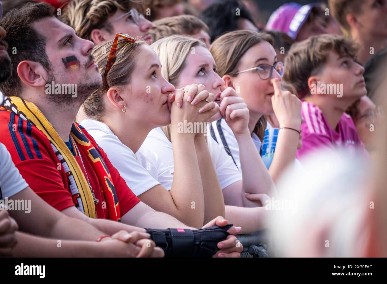 Viertelfinalspiel EM Deutschland-Spanien 20240705 UEFA EURO 2024 Public ...