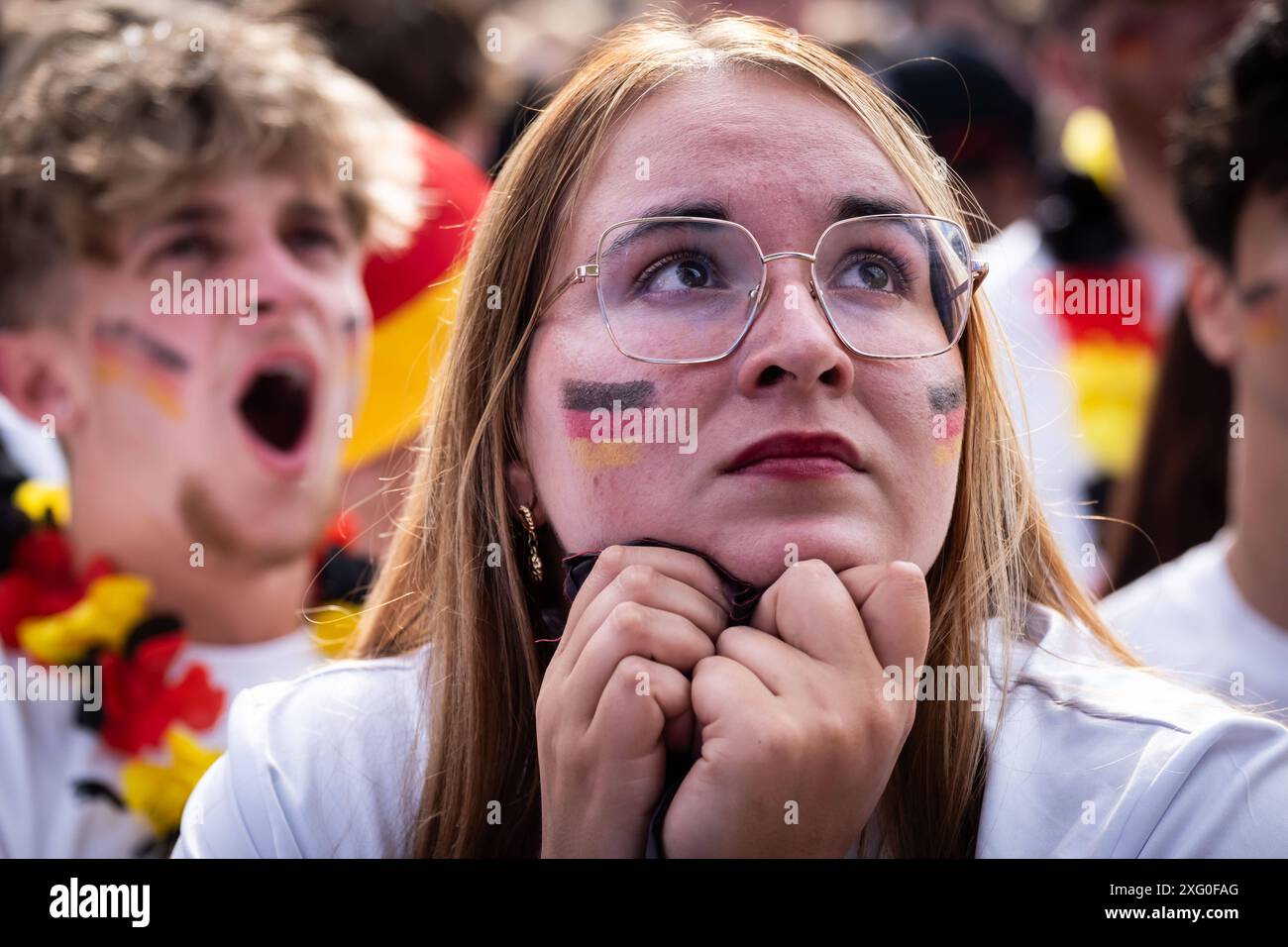 Viertelfinalspiel EM Deutschland-Spanien 20240705 UEFA EURO 2024 Public ...