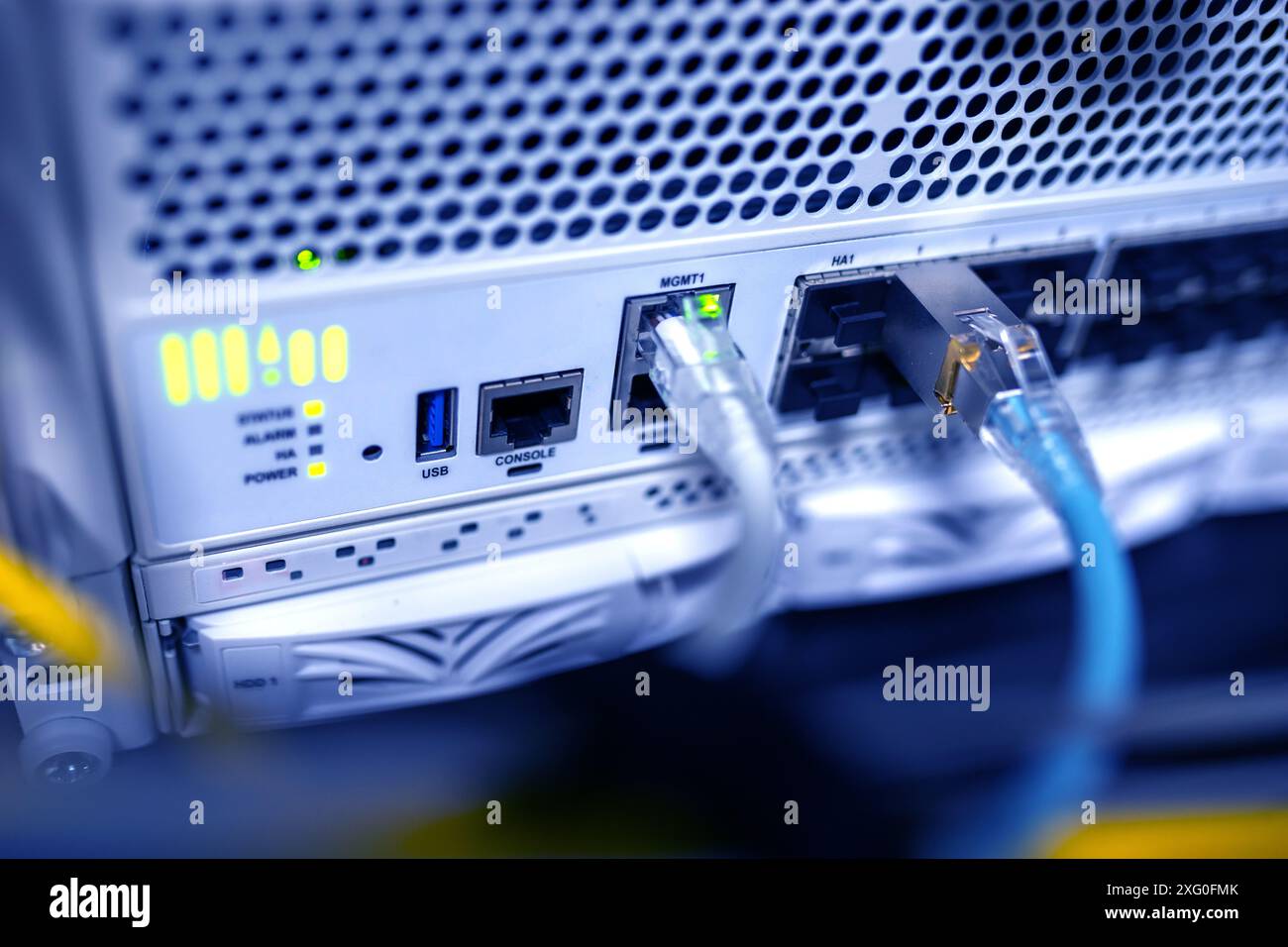 centralized connection to server and router/gateway for users to access ...