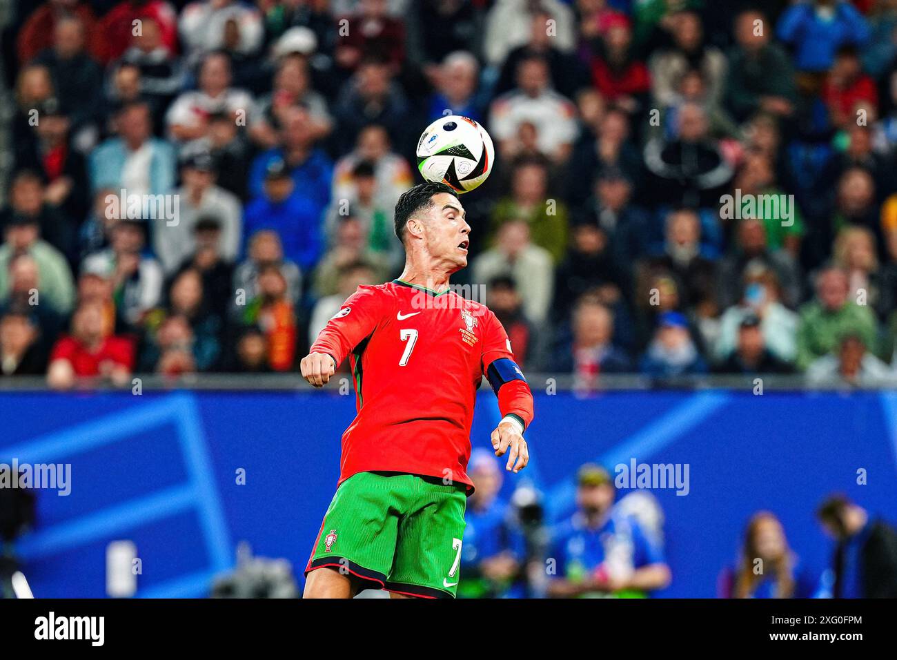 Kopfball Christiano Ronaldo (Portugal, #07) GER, Portugal vs ...
