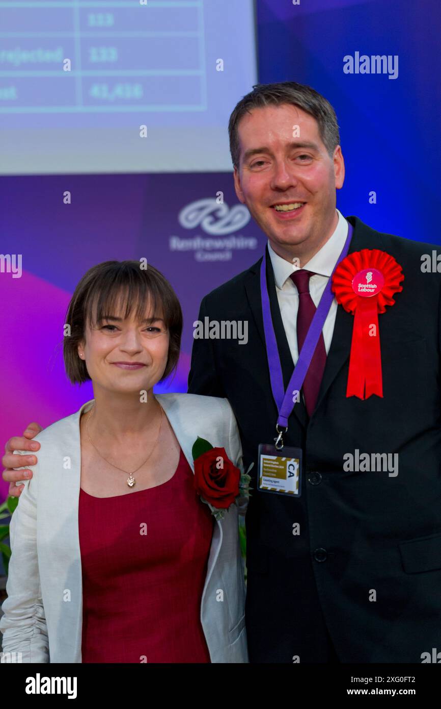 UK General Election Paisley 2024 July 4th Stock Photo - Alamy