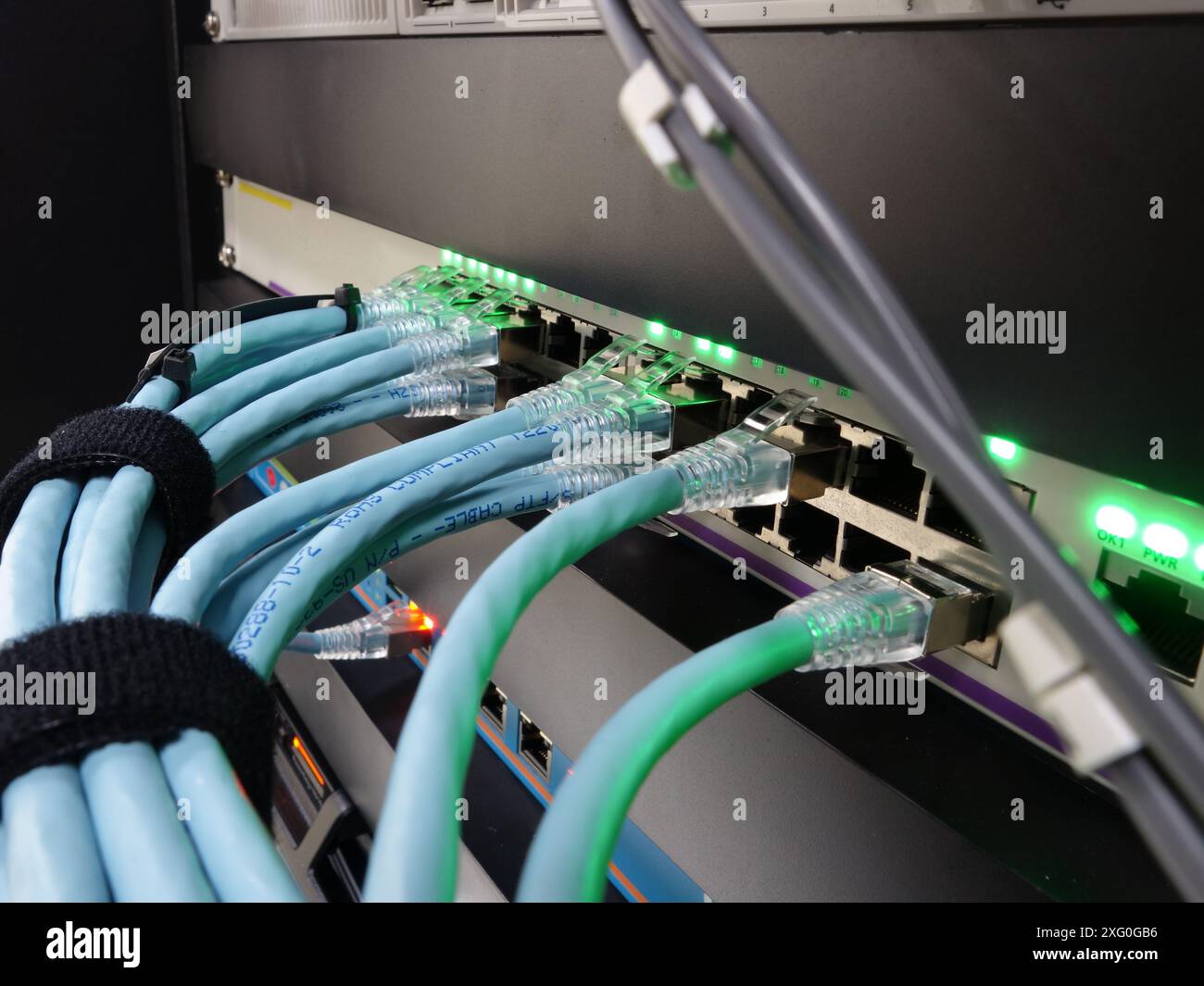 centralized connection to server and router/gateway for users to access ...