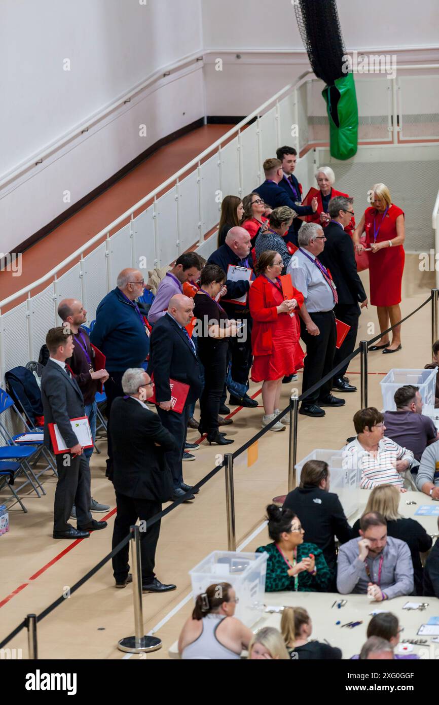 UK General Election Paisley 2024 July 4th Stock Photo - Alamy