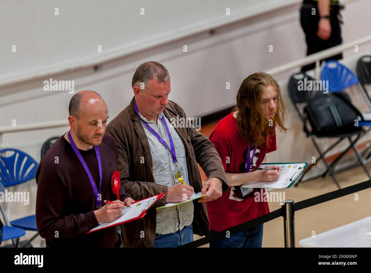 UK General Election Paisley 2024 July 4th Stock Photo - Alamy