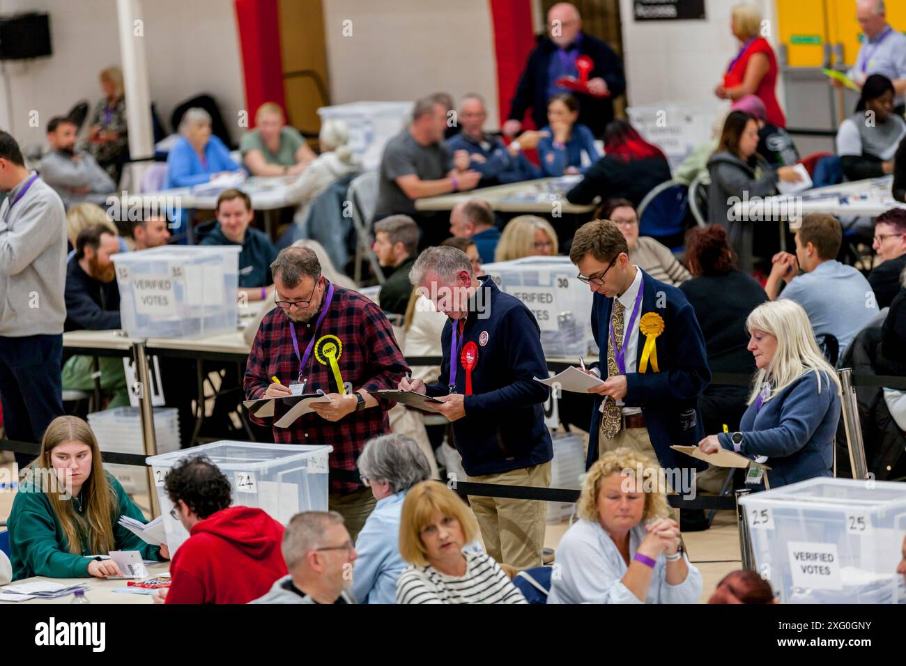 UK General Election Paisley 2024 July 4th Stock Photo - Alamy
