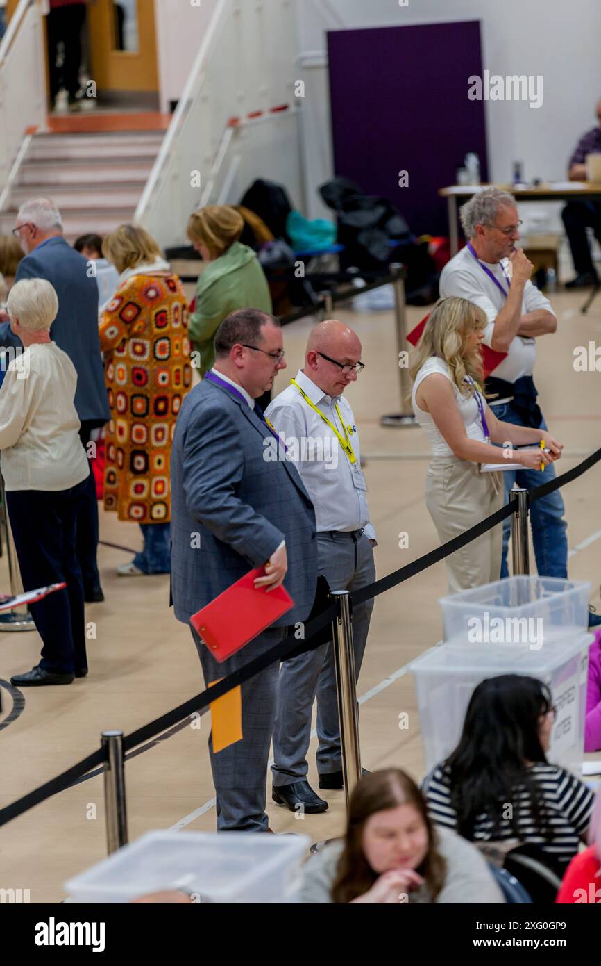 UK General Election Paisley 2024 July 4th Stock Photo - Alamy