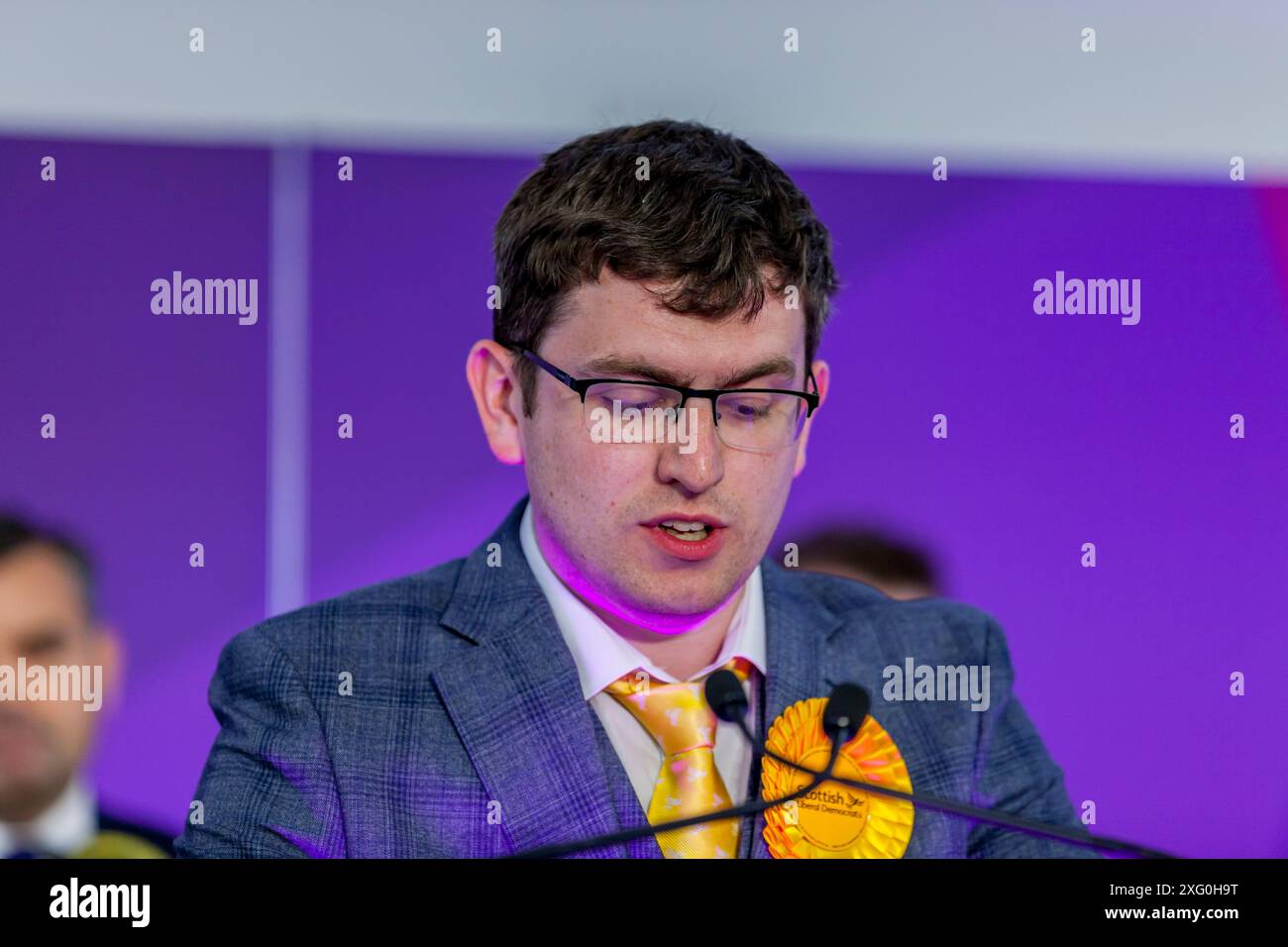 UK General Election Paisley 2024 July 4th Stock Photo - Alamy