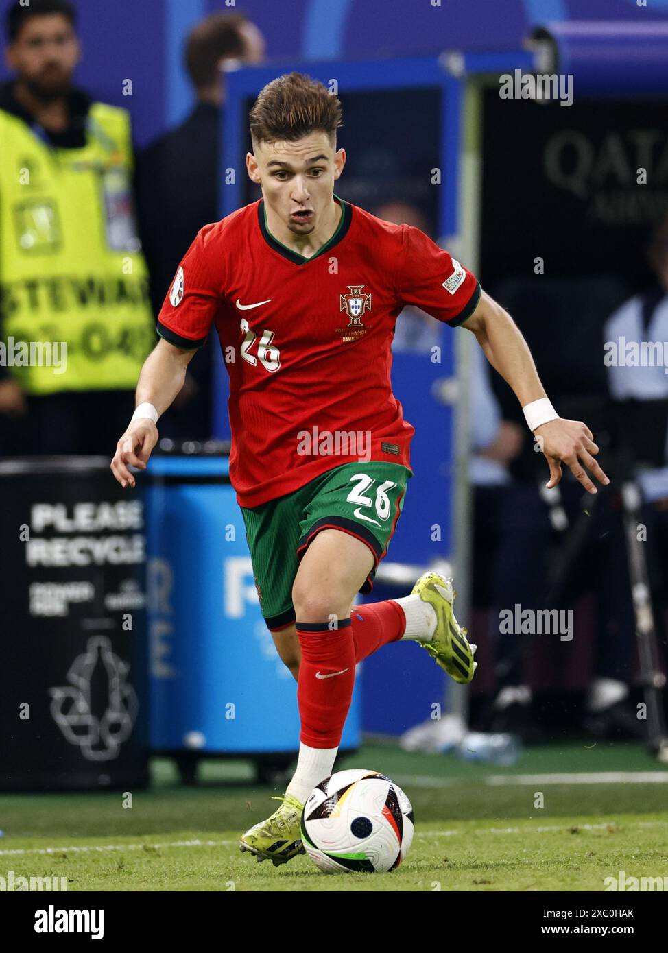 HAMBURG - Francisco Conceicao of Portugal during the UEFA EURO 2024 ...