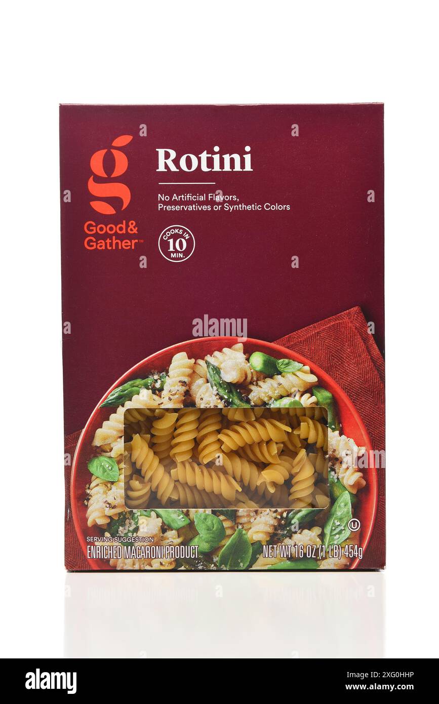 IRVINE, CALIFORNIA - 5 JULY 2024: A box of Good and Gather Rotini Stock ...