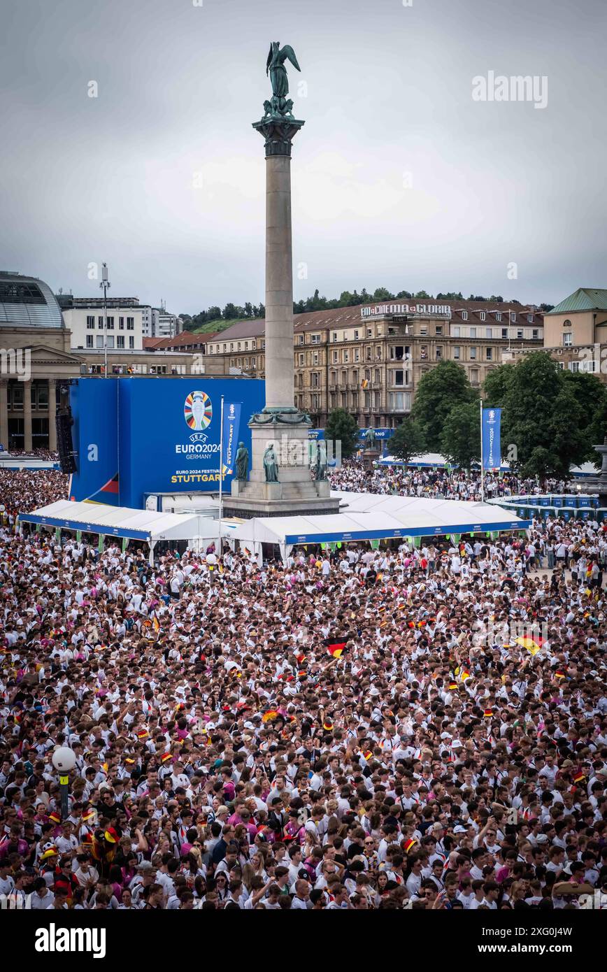 Viertelfinalspiel EM Deutschland-Spanien 20240705 UEFA EURO 2024 Public ...