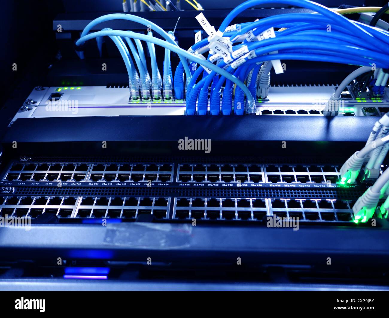 centralized connection to server and router/gateway for users to access ...