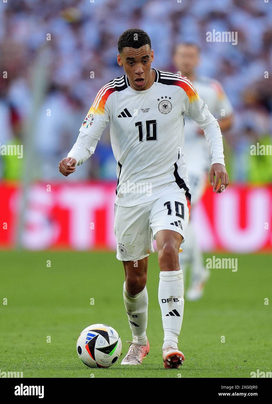 Germany’s Jamal Musiala during the UEFA Euro 2024, quarter-final match ...