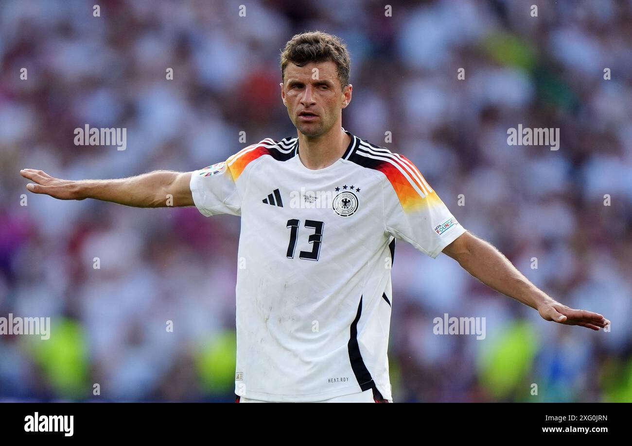 Germany’s Thomas Muller during the UEFA Euro 2024, quarter-final match ...