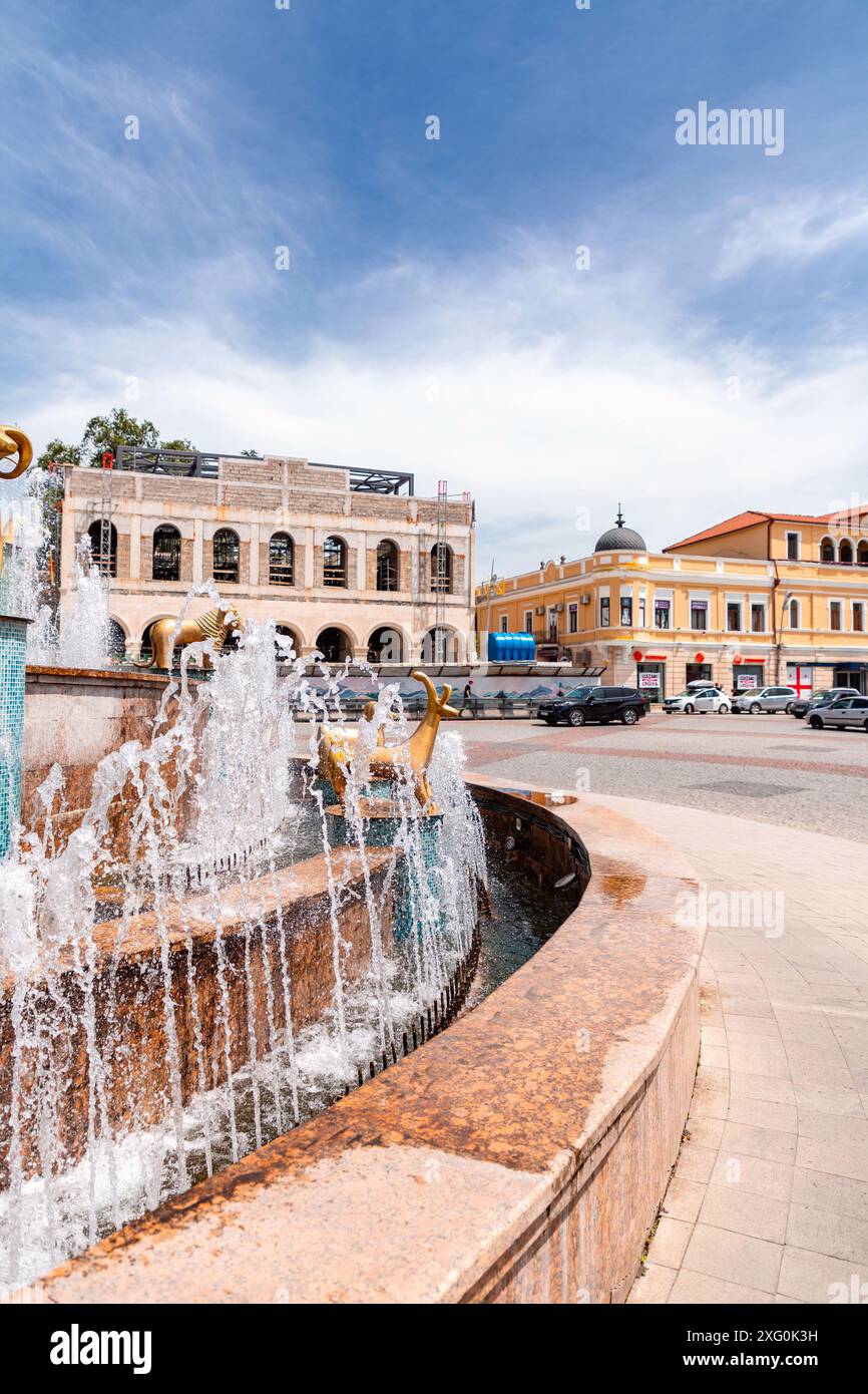 Kutaisi, Georgia - June 15, 2024: Colchis or Kolkha Fountain with ...