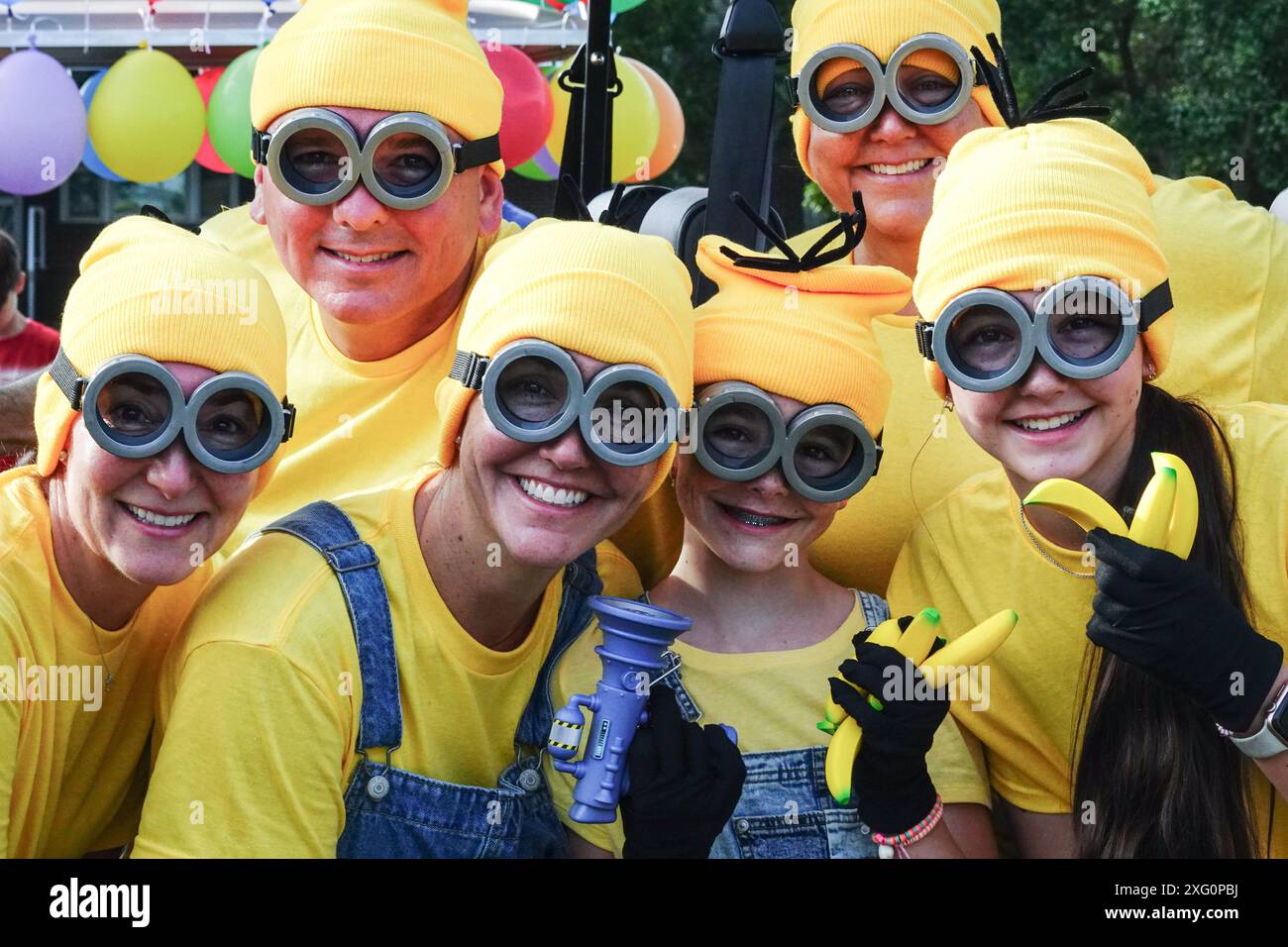 Sullivans Island, United States of America. 04 July, 2024. A group of ...