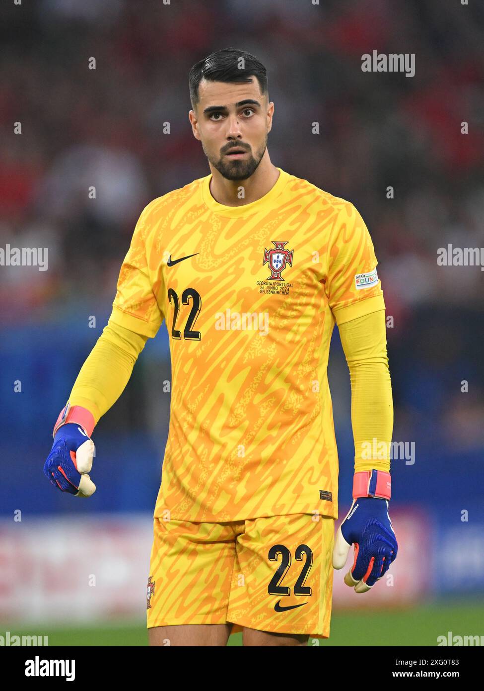 GELSENKIRCHEN - Portugal goalkeeper Diogo Costa during the UEFA EURO ...