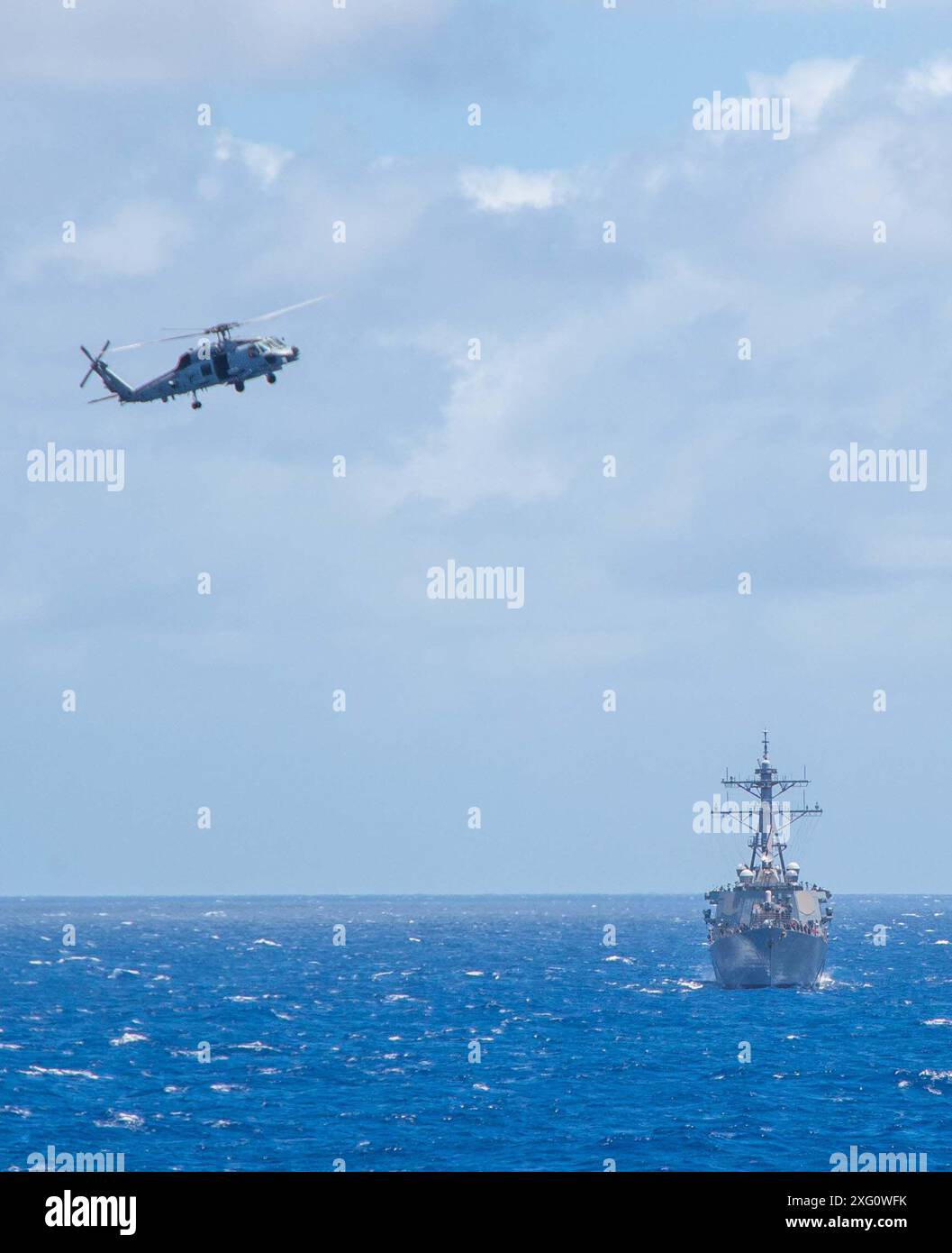 240703-N-VY281-1283 PACIFIC OCEAN (July 3, 2024) An MH-60R Sea Hawk ...