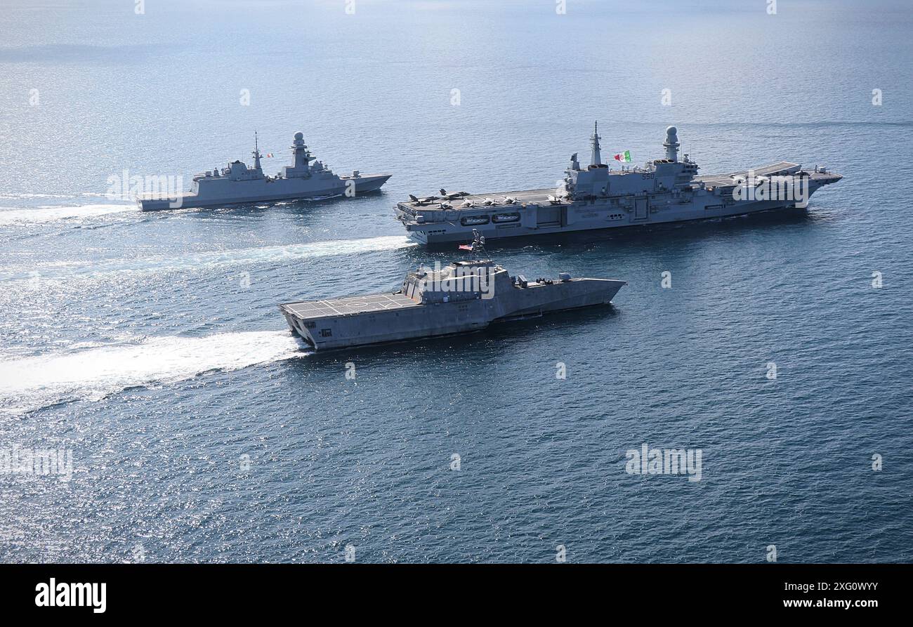 SOUTH CHINA SEA (June 28, 2024) – The Independence-variant littoral ...