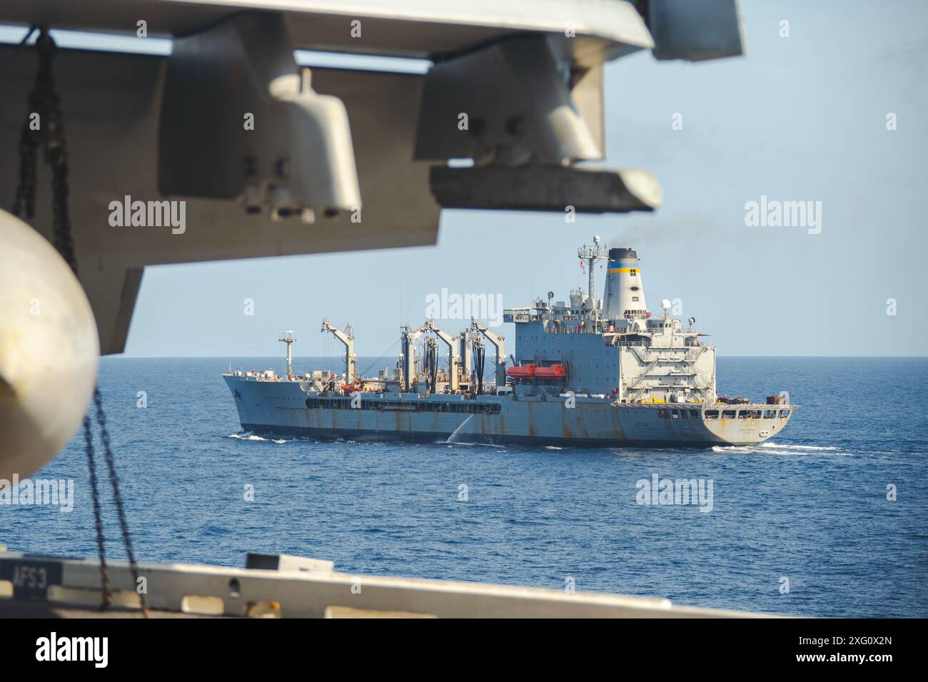 Henry J. Kaiser-class fleet replenishment oiler USNS John Lenthall (T ...