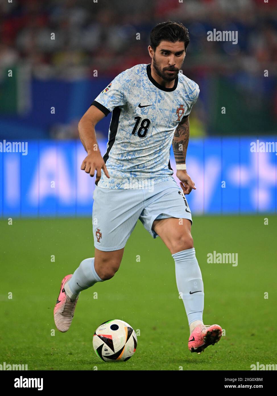 GELSENKIRCHEN - Ruben Neves of Portugal during the UEFA EURO 2024 group ...